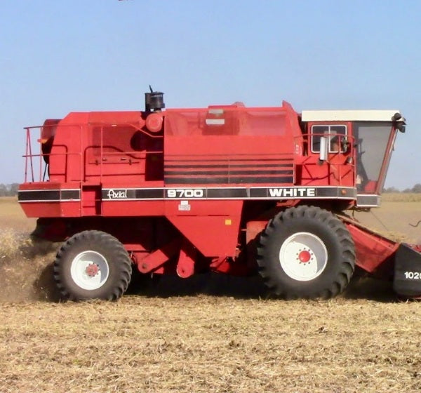 White Combine – P-Fab Manufacturing